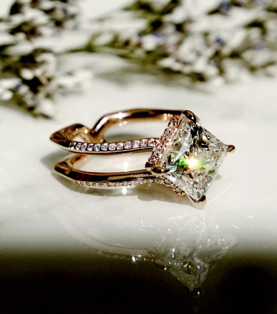 This Engagement Ring Setting Will Have You Thinking About Splitting in ...